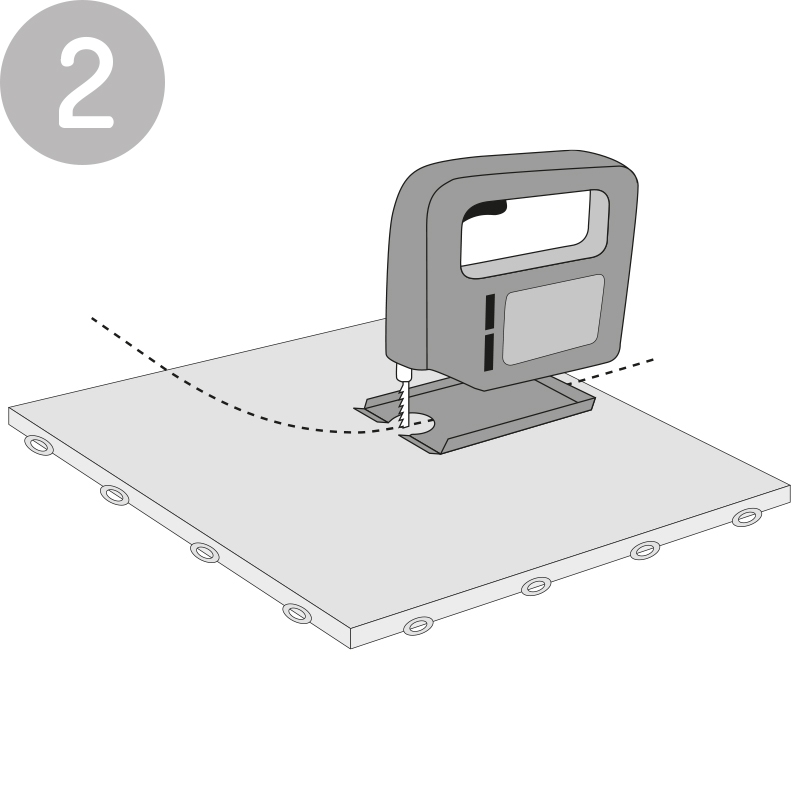 Balkon- und Terrassenboden Verlegung - easyfloor